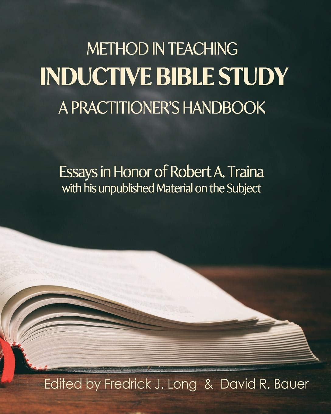 Important FACULTY Publication: Inductive Bible Study Handbook to be ...